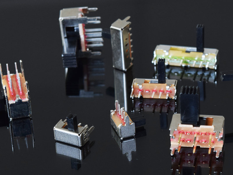SK-1, SK-2 Right-angled Mini-slide Switches